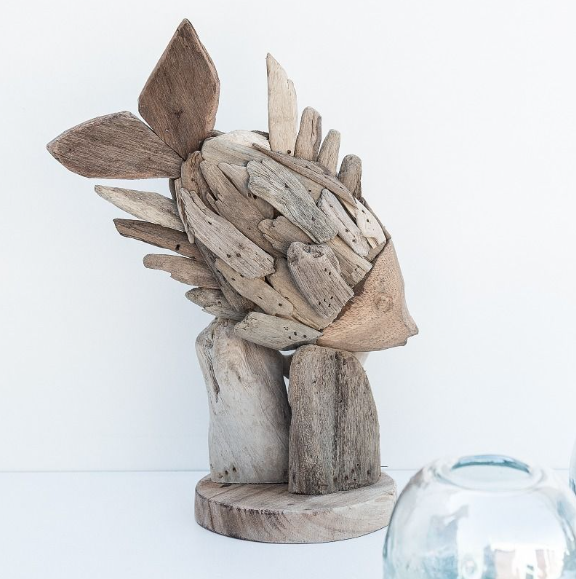 FISH ON STAND Table Decor - Echuca Plant Farm