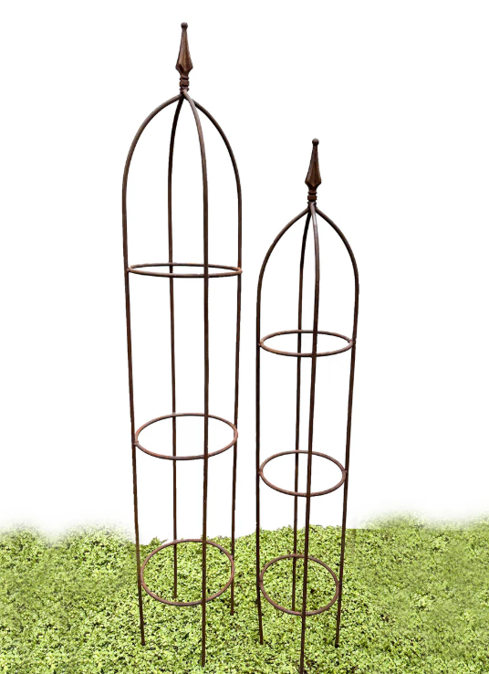 Round plant support stands - Echuca Plant Farm