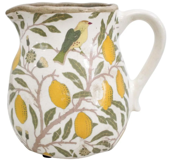 Jug Vintage Lemon - Echuca Plant Farm
